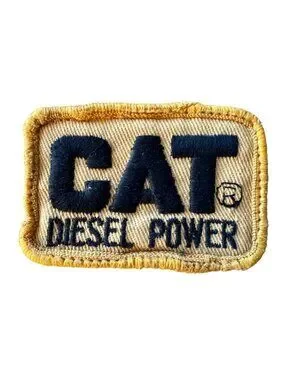 Cat | Accessories | Vintage Caterpillar Cat Diesel Power Logo Patch 3x2 ...